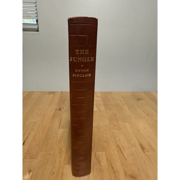 Accents | The Jungle Upton Sinclair Heritage Press 1965 Leather | Poshmark